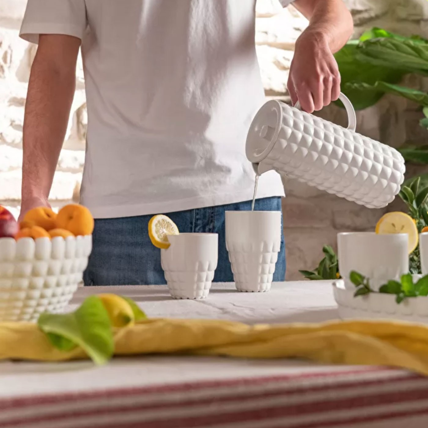 Tiffany Pitcher - White - Guzzini | Eataly.com | Eataly