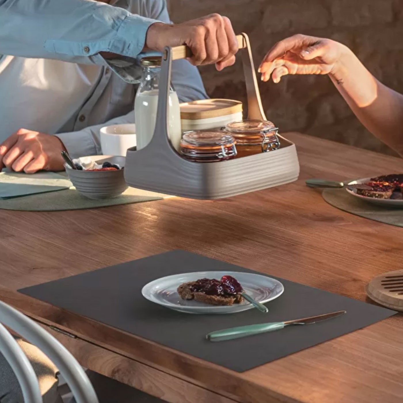 Tierra ‘’Nature’’ Reversible Placemat - Clay - Guzzini | Eataly.com ...