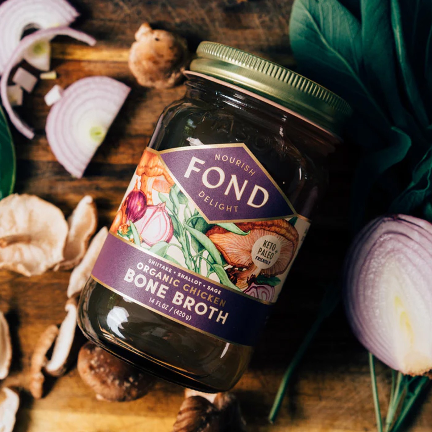 'Youth Tonic' Chicken Bone Broth 14 oz - Fond | Eataly.com | Eataly