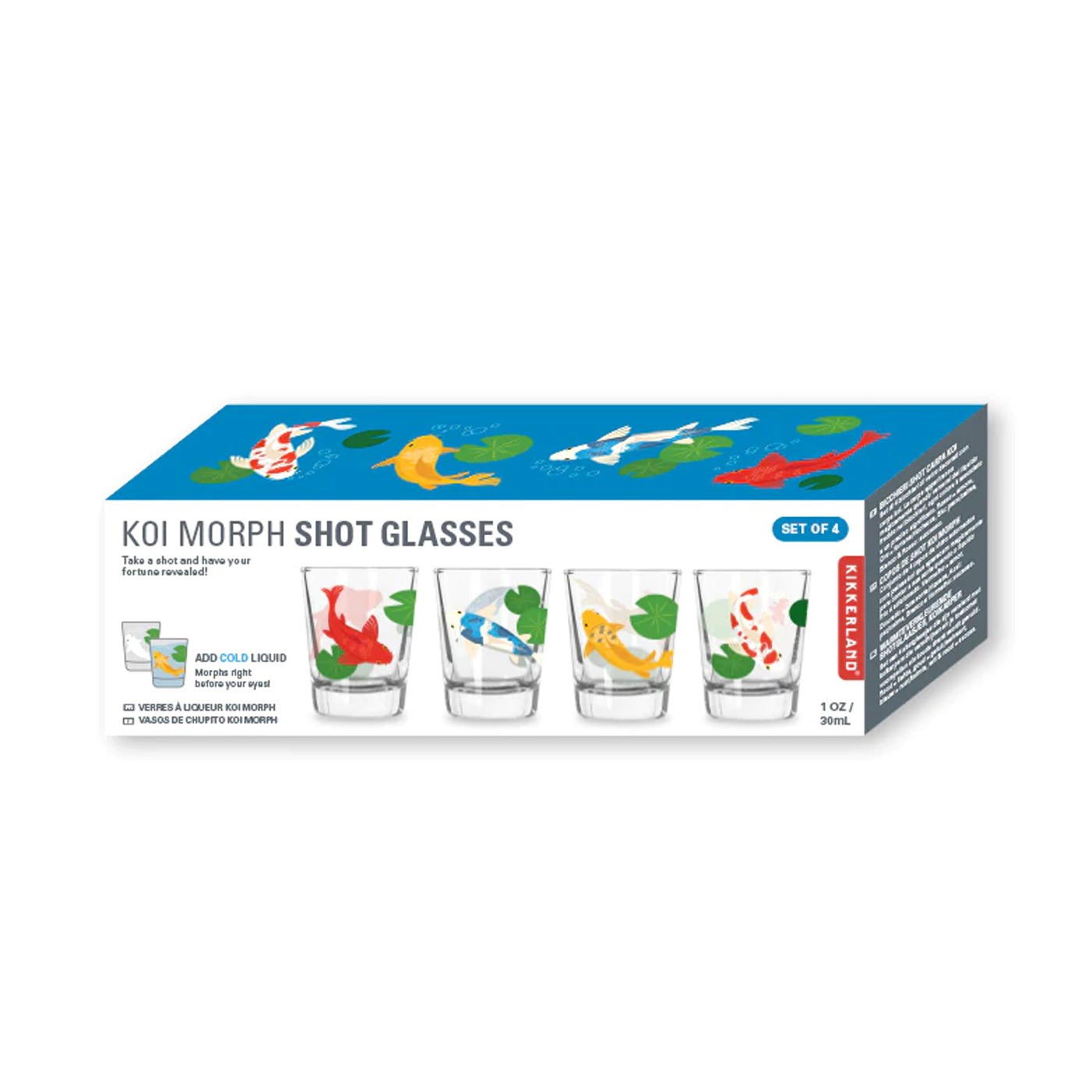 Koi Morph Shot Glasses - Kikkerland | Eataly.com | Eataly