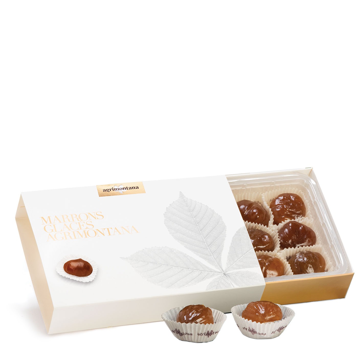 Marron Glacé Chestnut Candies in Box 7 oz - Agrimontana | Eataly.com ...