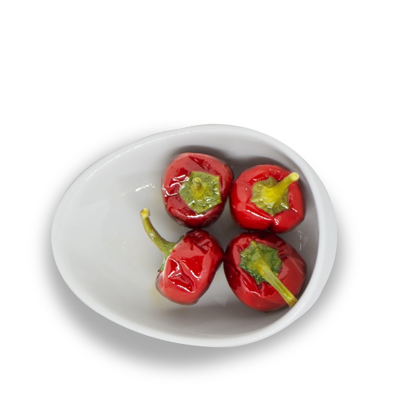 Calabrian Hot Round Cherry Chili Peppers 10.2 oz - Tutto Calabria ...