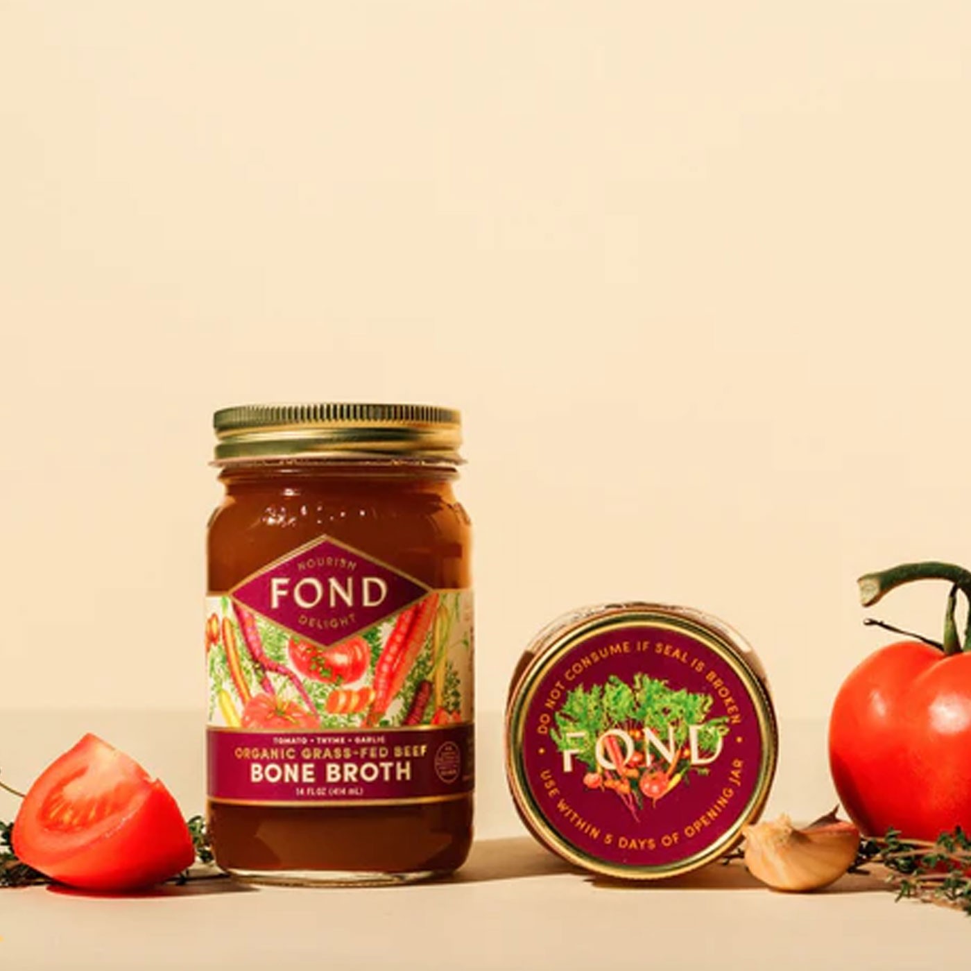 'Firstade' Beef Bone Broth 14 oz - Fond | Eataly.com | Eataly