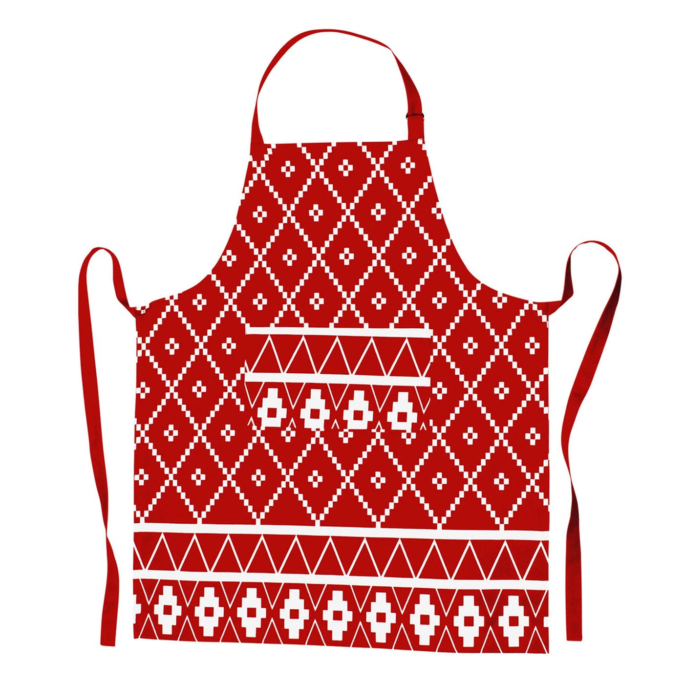 Bohemian Linens Holiday Red Apron - Vietri | Eataly.com | Eataly