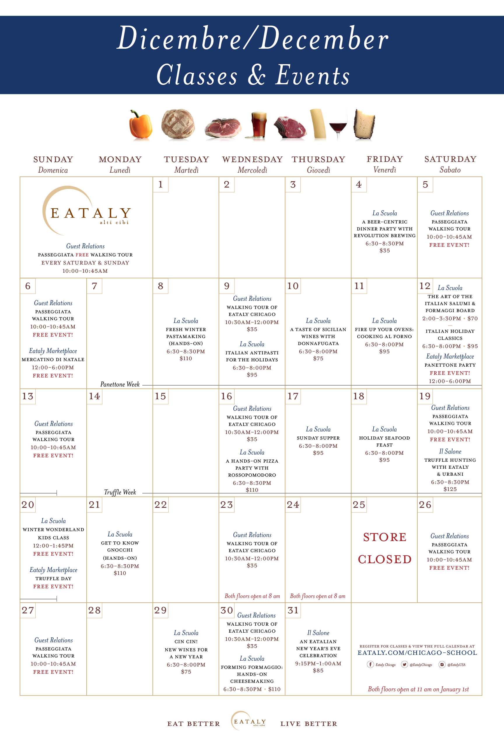 Chicago - Classes & Events